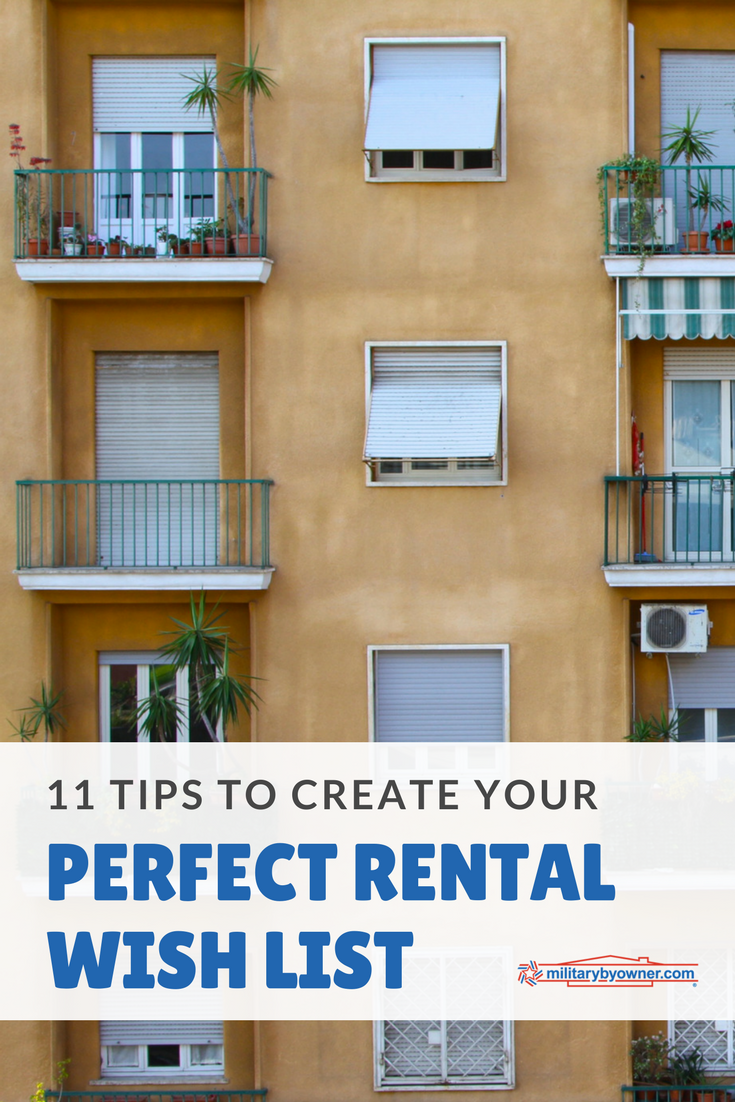 Answer These 11 Questions to Create Your Perfect Rental Wish List