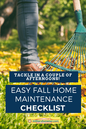 Tackle This Easy Fall Home Maintenance Checklist Over a Couple of Weekends