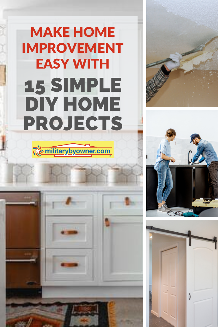 15 Simple DIY Projects to Make Home Improvement Easy
