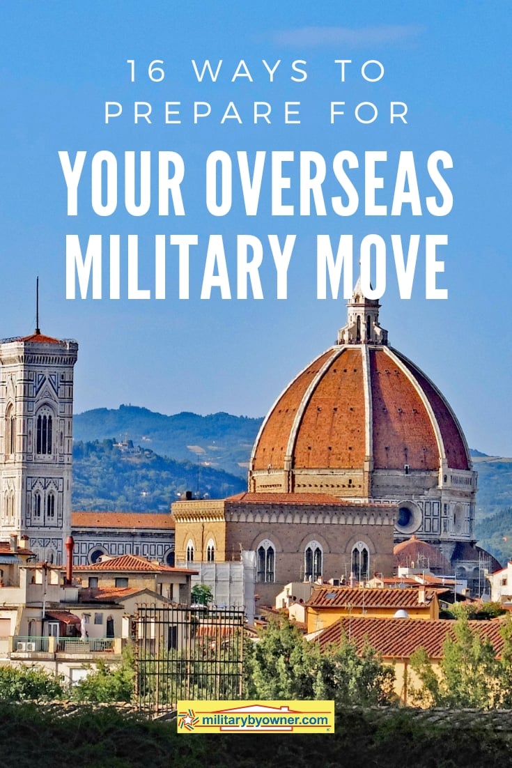 16 Ways to Prepare for Your Overseas Military Move