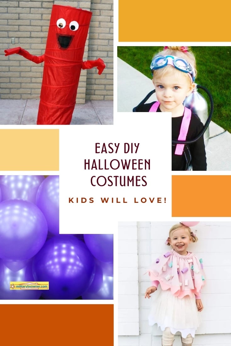 5 Easy DIY Halloween Costumes Your Kids Will Love