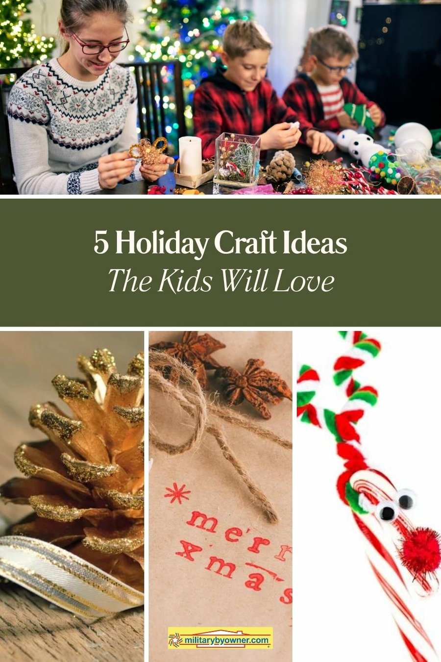 5 Easy Holiday Craft Ideas for Kids