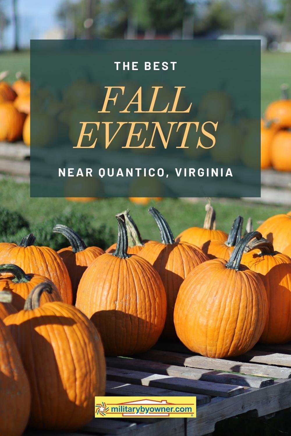 9 Fall Events Near Quantico, Virginia