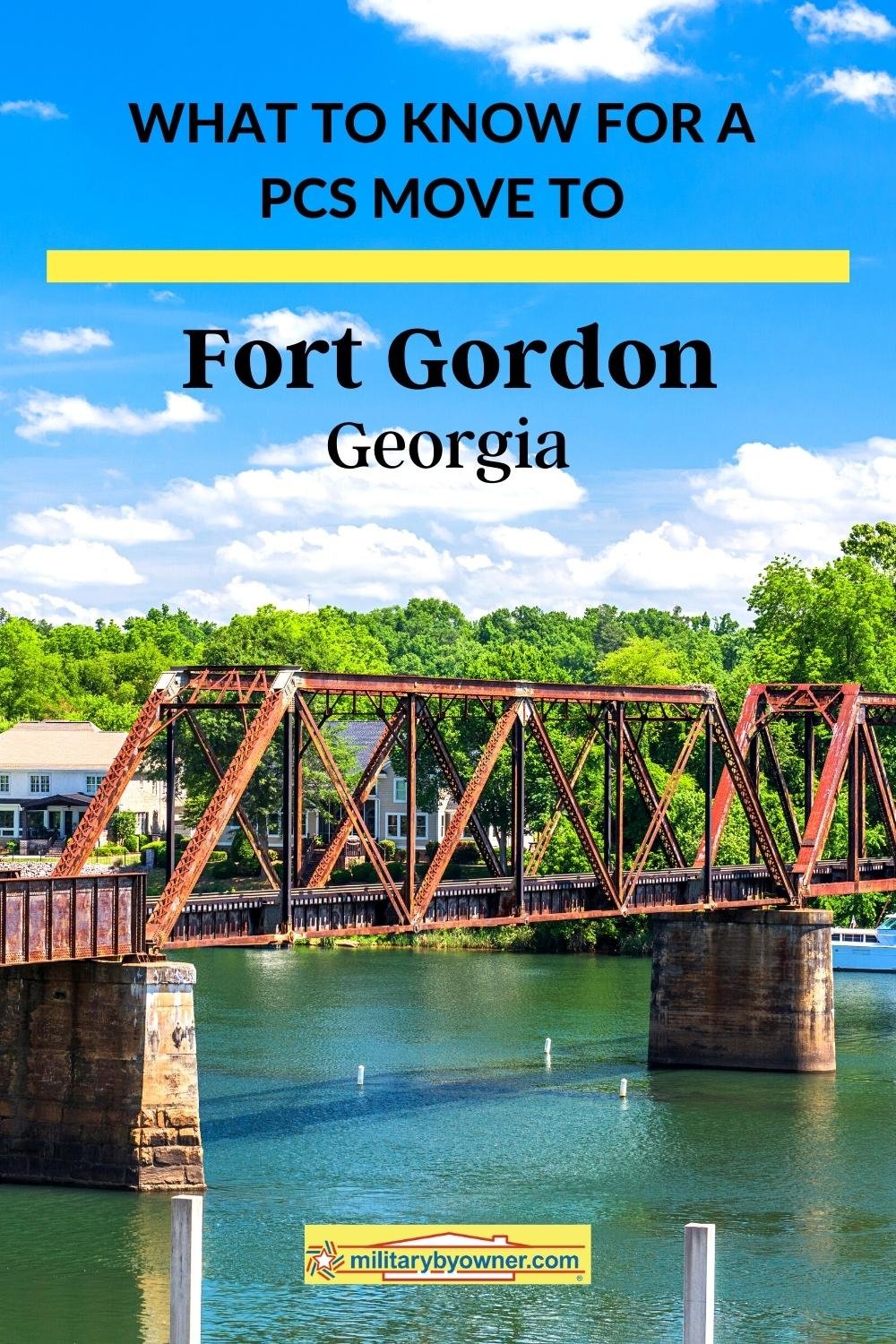 Your PCS Move to Fort Gordon, Georgia