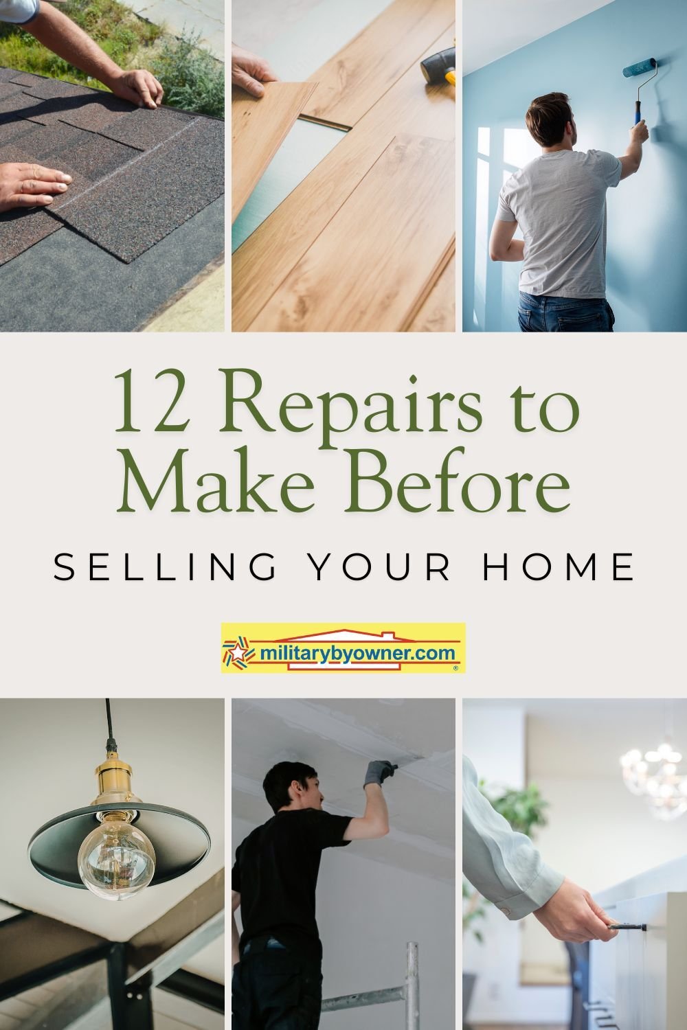 12 Repairs to Make Before Selling Your Home
