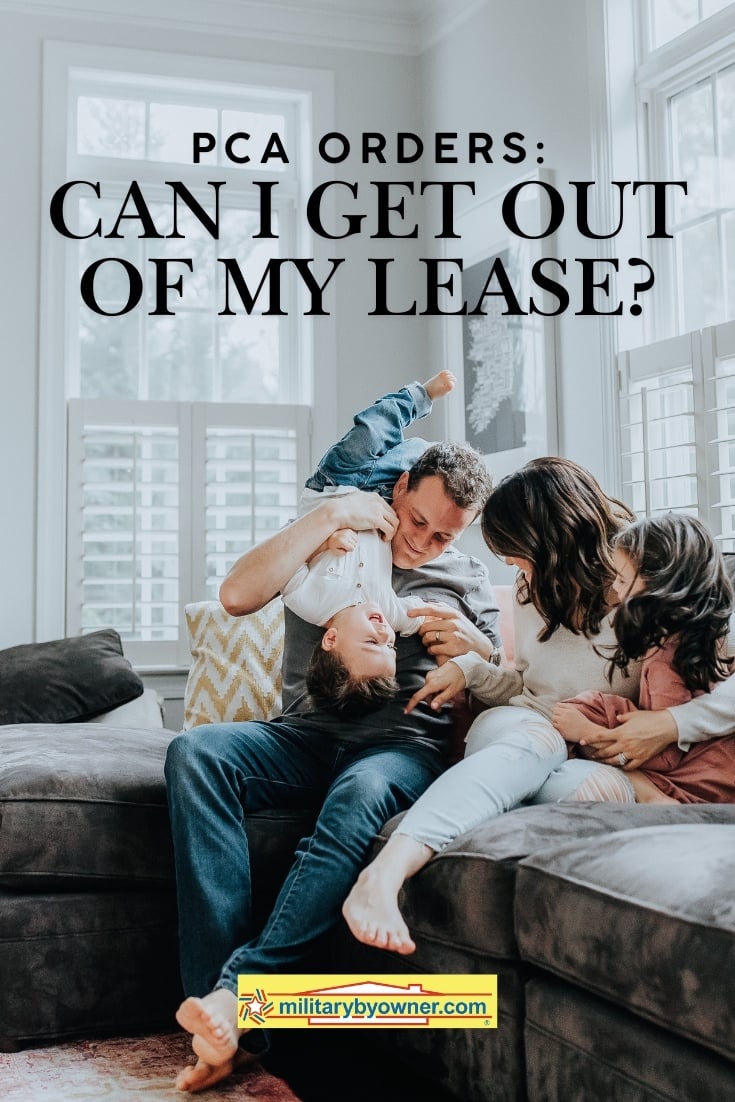 PCA Orders: Can I Get Out of My Lease?
